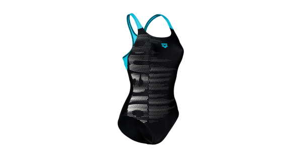 Fato Banho Arena Pro Back Graphic - Preto - Ouremsport